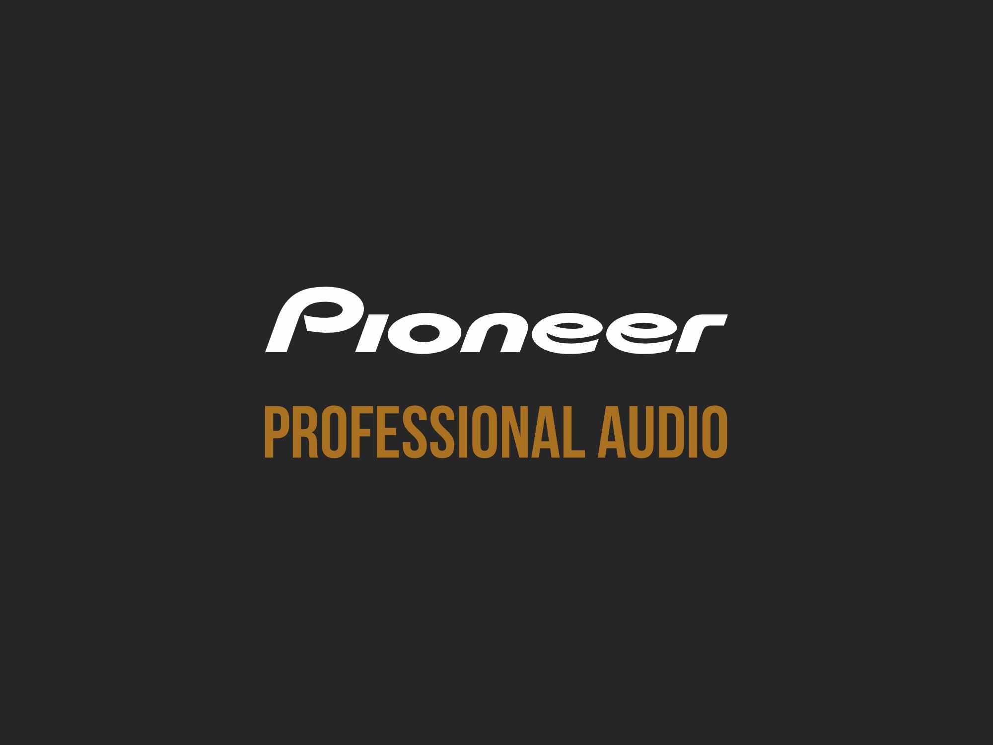 Pioneer Audio Logo